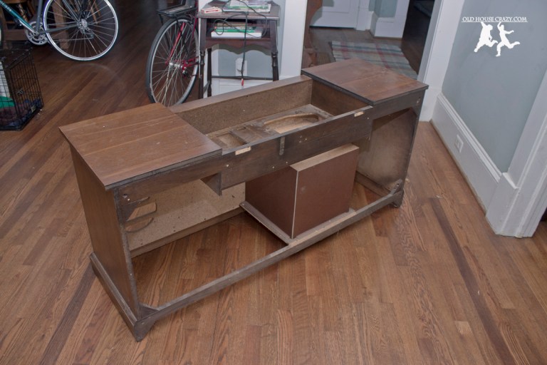 Rebuild and Modernize an Old Stereo Console – DIY | Old House Crazy