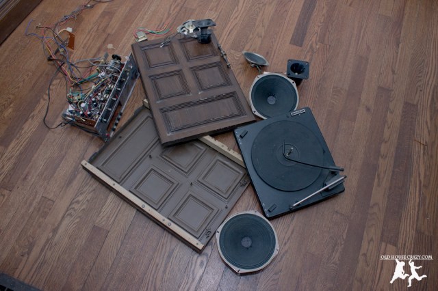 Rebuild and Modernize an Old Stereo Console – DIY | Old House Crazy